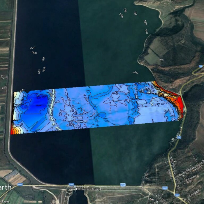 FISHTEC HARTI ROMANIA BATIMETRICA